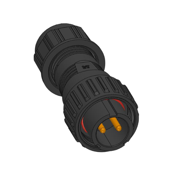 AP13 2P-7P Wired End Male Connector - Suzhou Luyi Electronic Technology ...